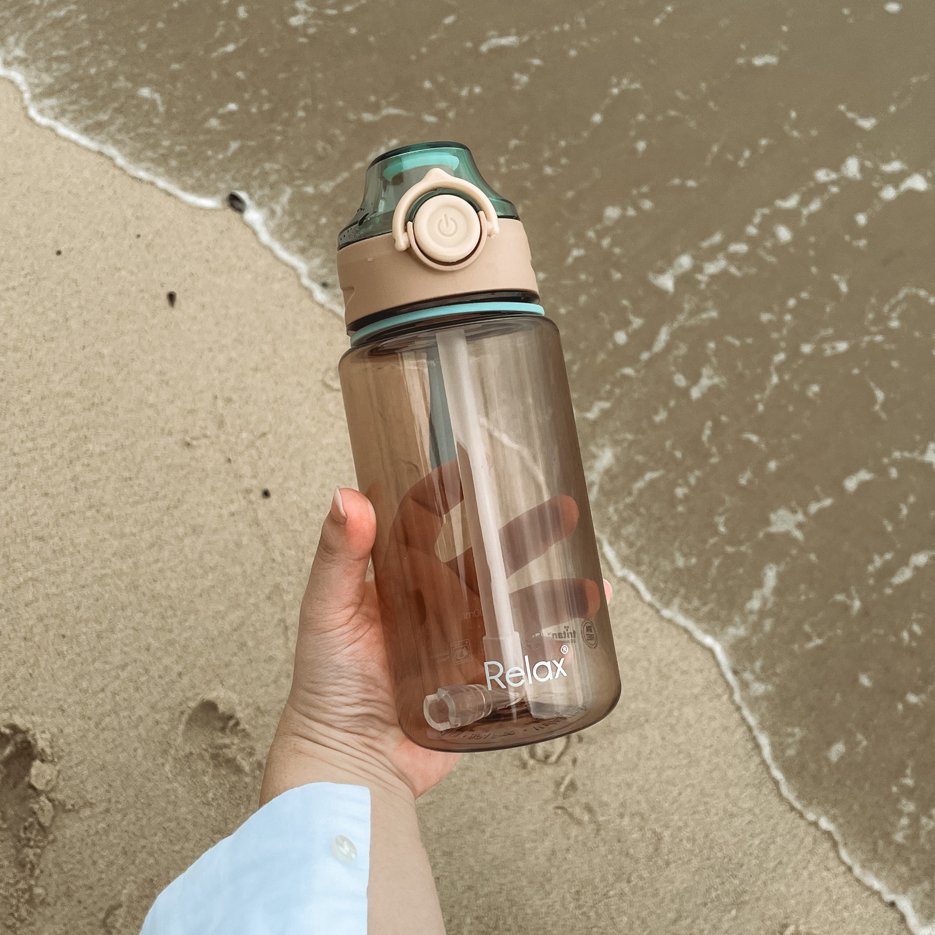 RELAX 600ML TERRA TRITAN BOTTLE - SEASHELL – Relaxbottles