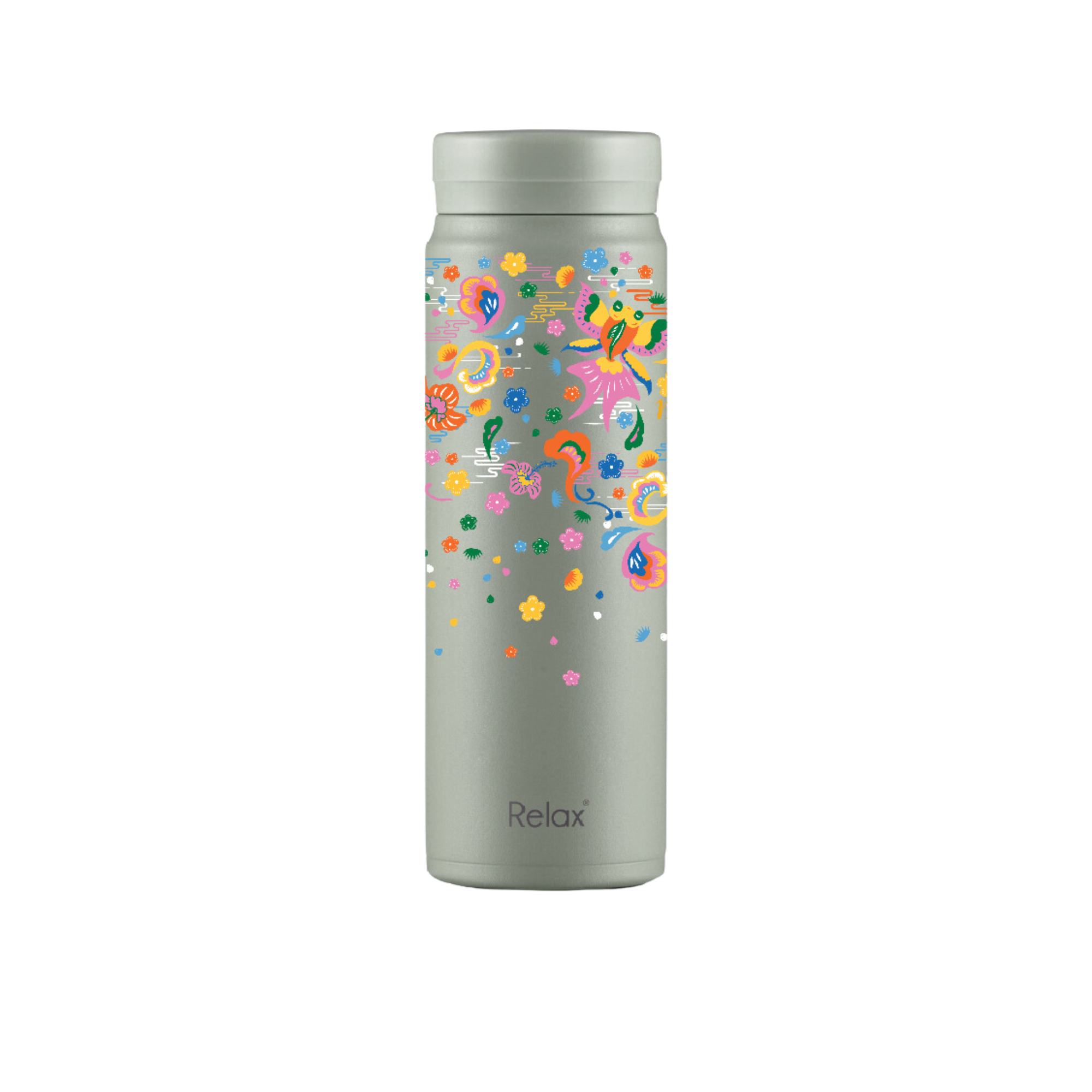 RELAX X MELL 500ML FACILE STAINLESS STEEL THERMAL FLASK - G1 – Relaxbottles