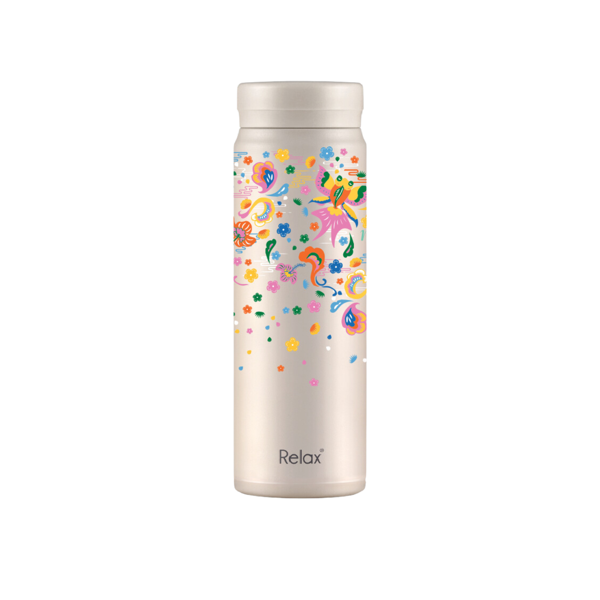 RELAX X MELL 500ML FACILE STAINLESS STEEL THERMAL FLASK - W1 – Relaxbottles