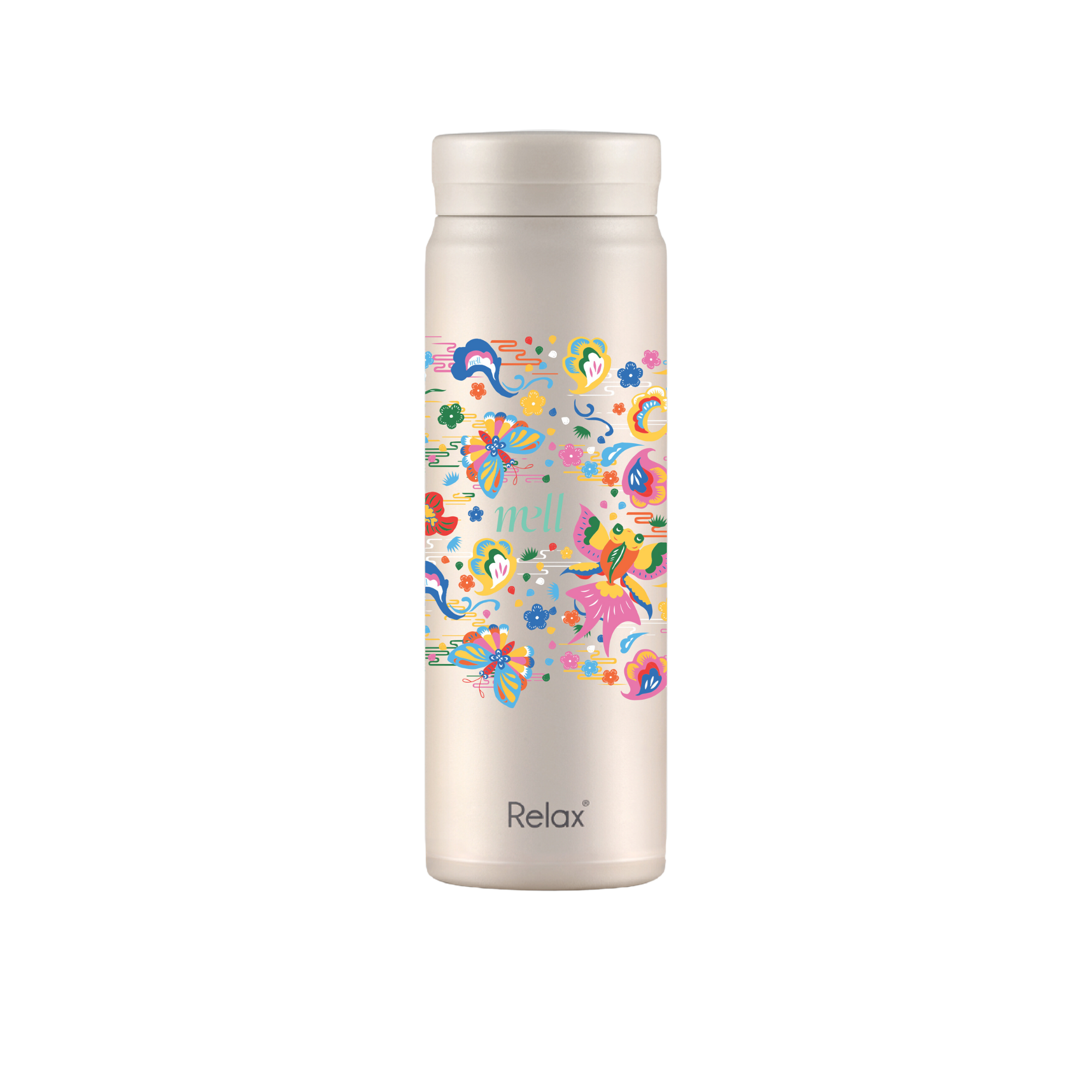 RELAX X MELL 500ML FACILE STAINLESS STEEL THERMAL FLASK - W2 – Relaxbottles