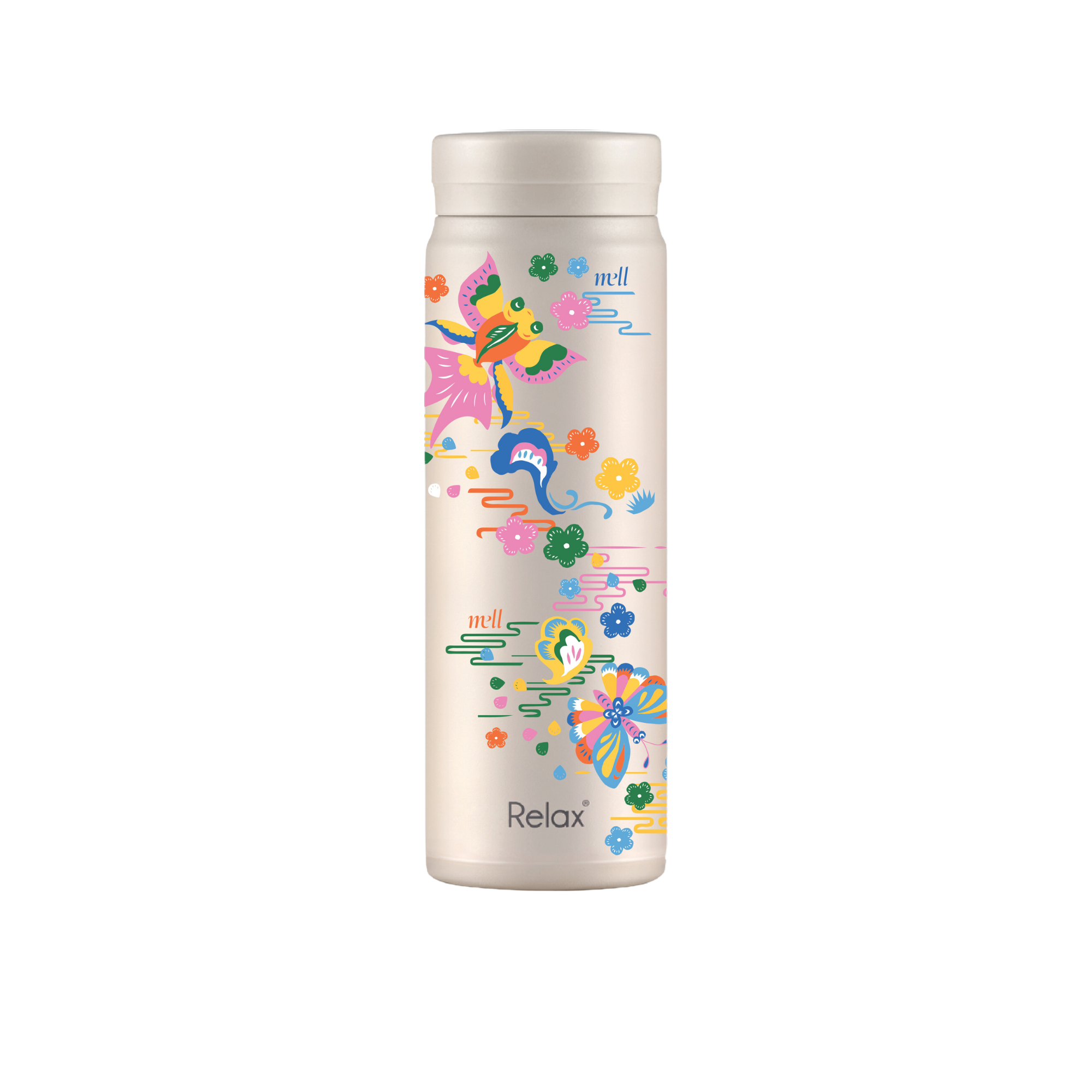RELAX X MELL 500ML FACILE STAINLESS STEEL THERMAL FLASK - W3 – Relaxbottles