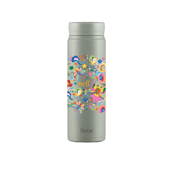 RELAX X MELL 500ML FACILE STAINLESS STEEL THERMAL FLASK - G2 – Relaxbottles