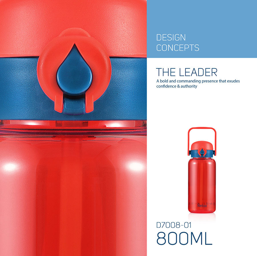 RELAX 800ML MELLOW TRITAN WATER BOTTLE - THE LEADER – Relaxbottles