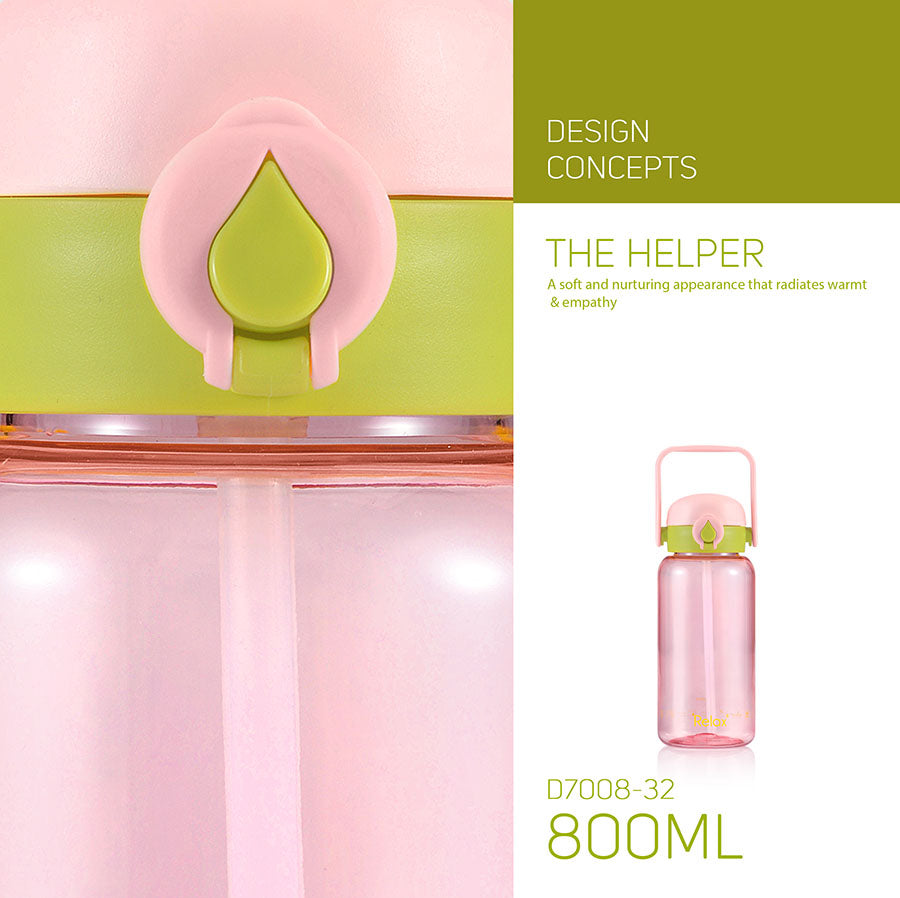 RELAX 800ML MELLOW TRITAN WATER BOTTLE - THE HELPER – Relaxbottles