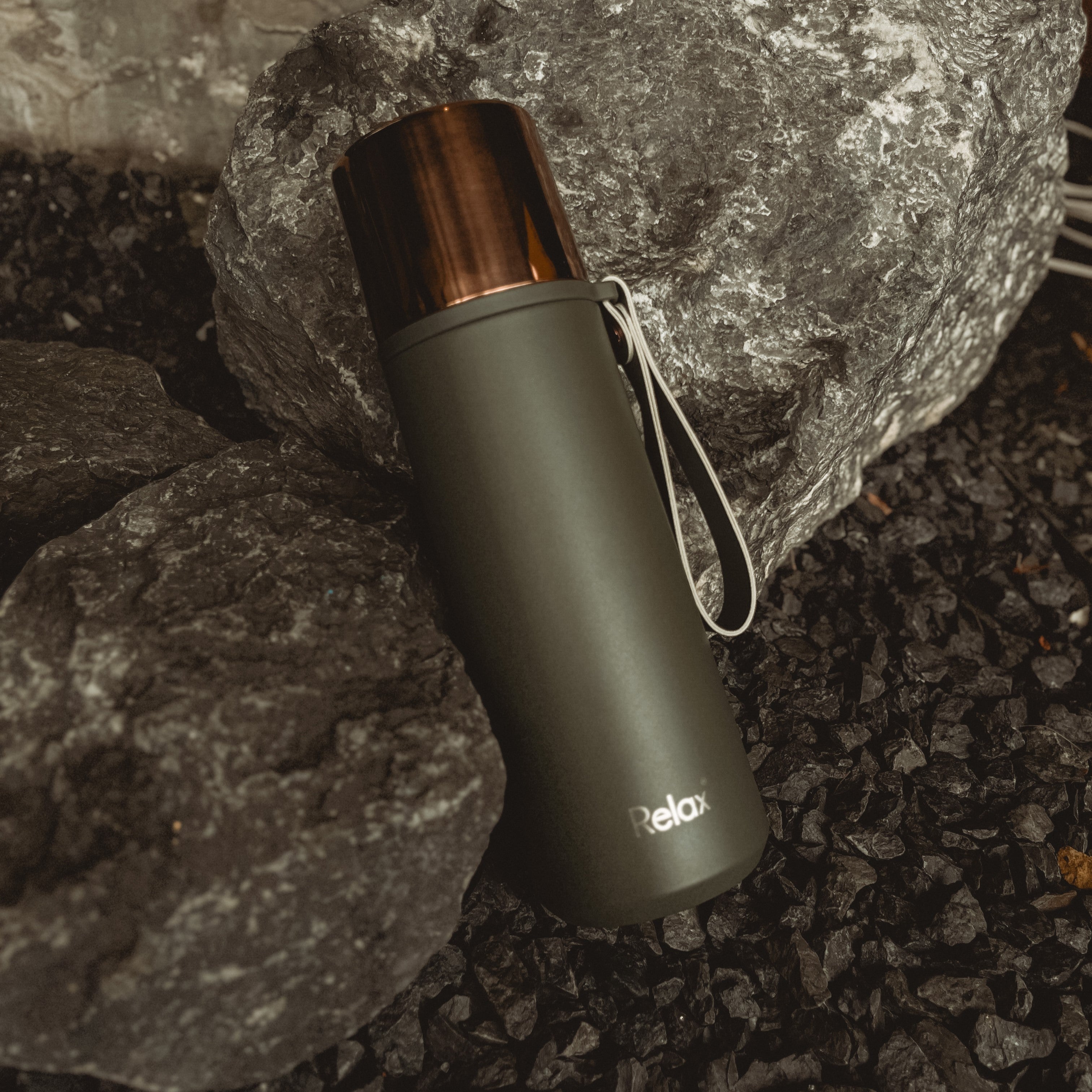 RELAX 1000ML VINCCI STAINLESS STEEL THERMAL FLASK - FOREST – Relaxbottles
