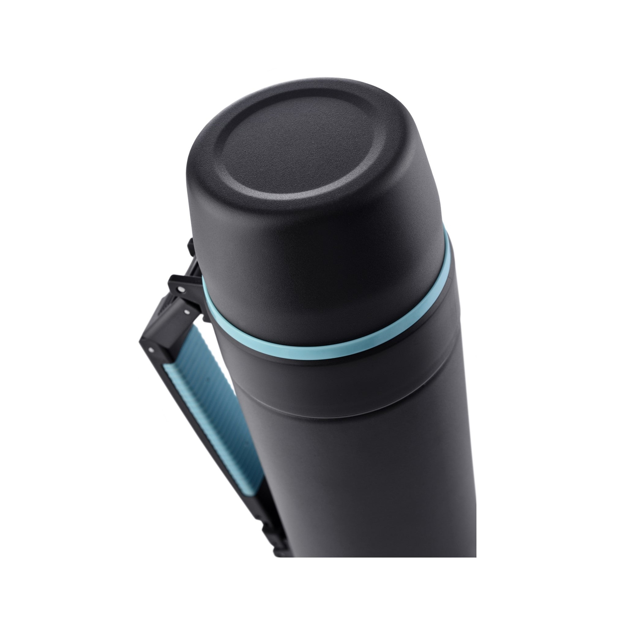 RELAX 2000ML AVENUE STAINLESS STEEL TRAVELING FLASK - BLACK – Relaxbottles